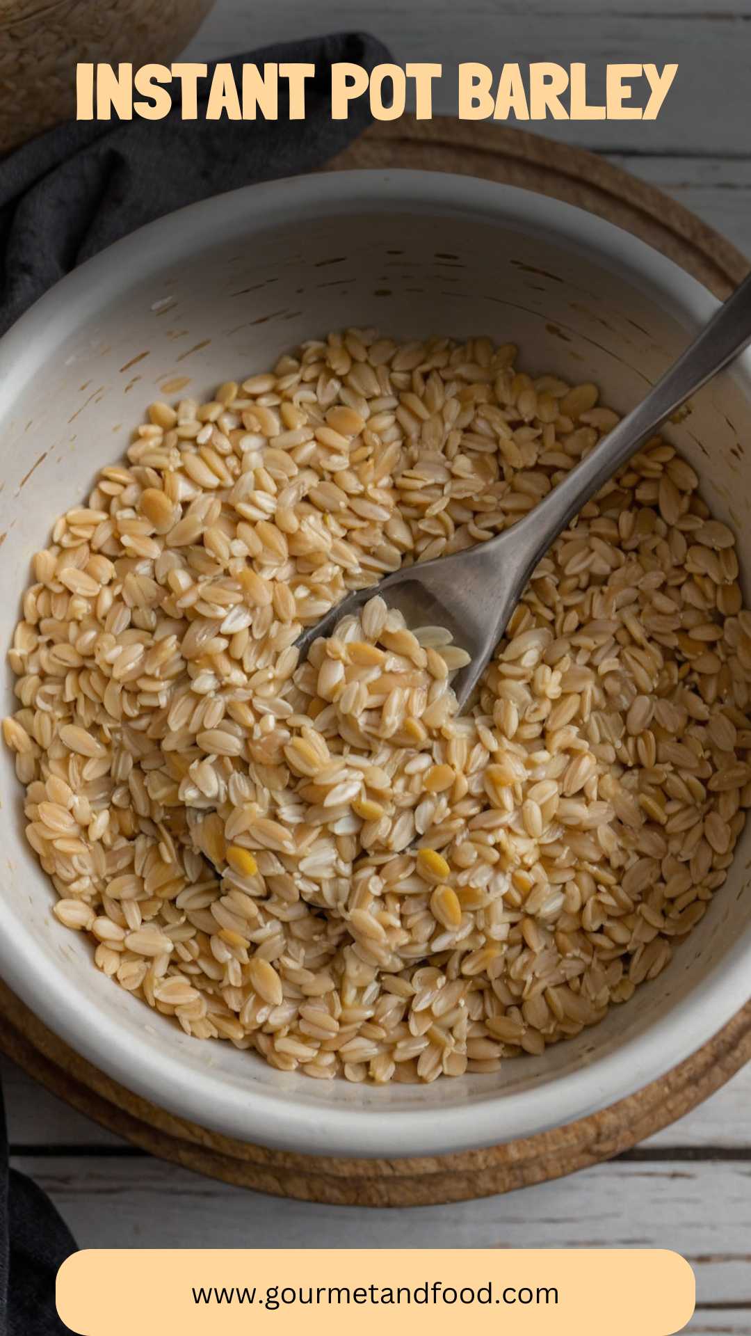 Instant Pot Barley - Gourmet And Food