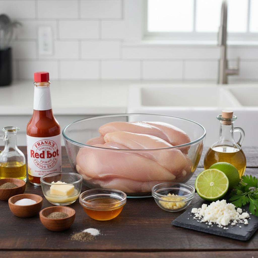 Baked Buffalo Chicken Recipe - Gourmet And Food